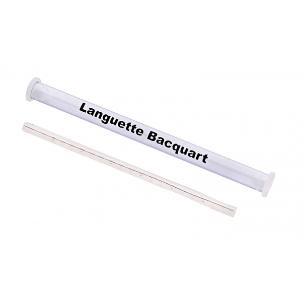 Languette de correction d'orthonyxie en titane Bacquart